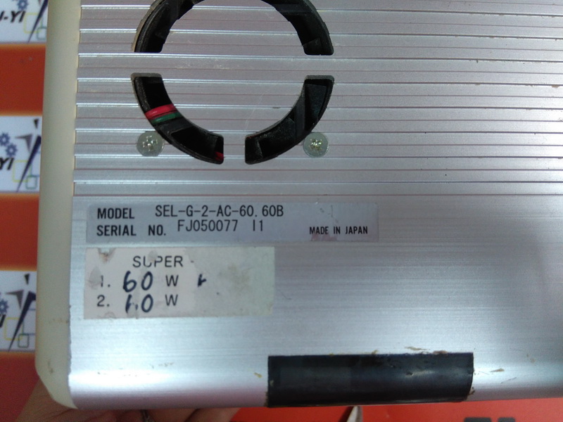 IAI Corporation Super SEL Controller SEL-G-2-AC-60.60B - 裕益科技自動化設備可程式 ...