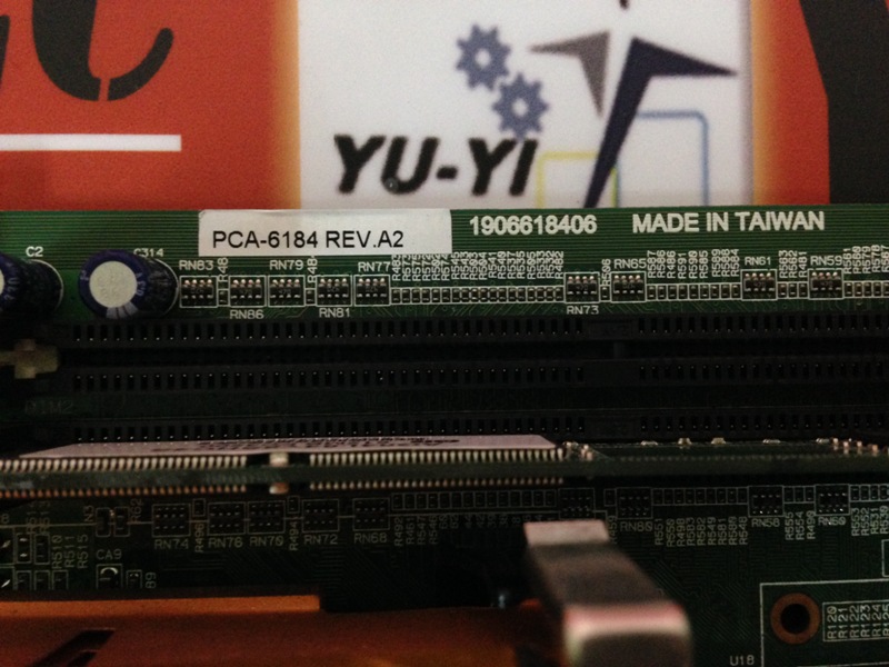 ADVANTECH PCA-6184 V1906618406 REV.A2 CPU CARD - PLC DCS SERVO Control ...