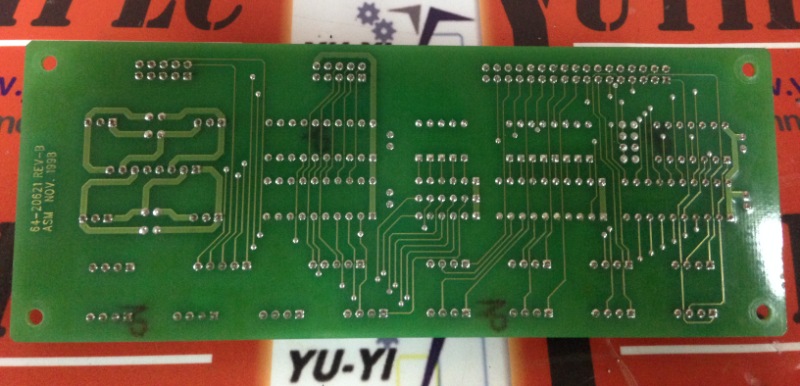 ASM 64-20621 BOARD REV-B - 裕益科技自動化設備可程式編碼器PLC分散式控制系統DCS