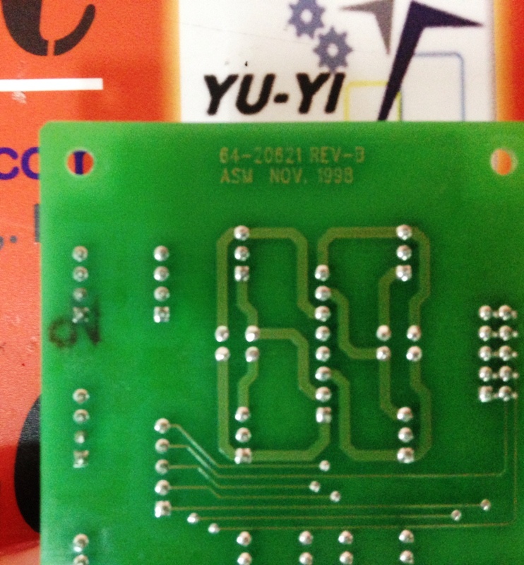 ASM 64-20621 BOARD REV-B - 裕益科技自動化設備可程式編碼器PLC分散式控制系統DCS