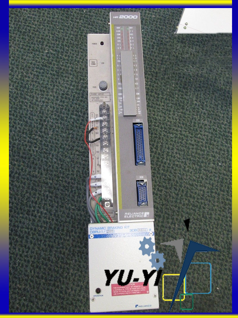 Reliance Brushless AC Servo Drive 3RA2001 HR2000 BLA04 - 裕益科技自動化設備可程式 ...