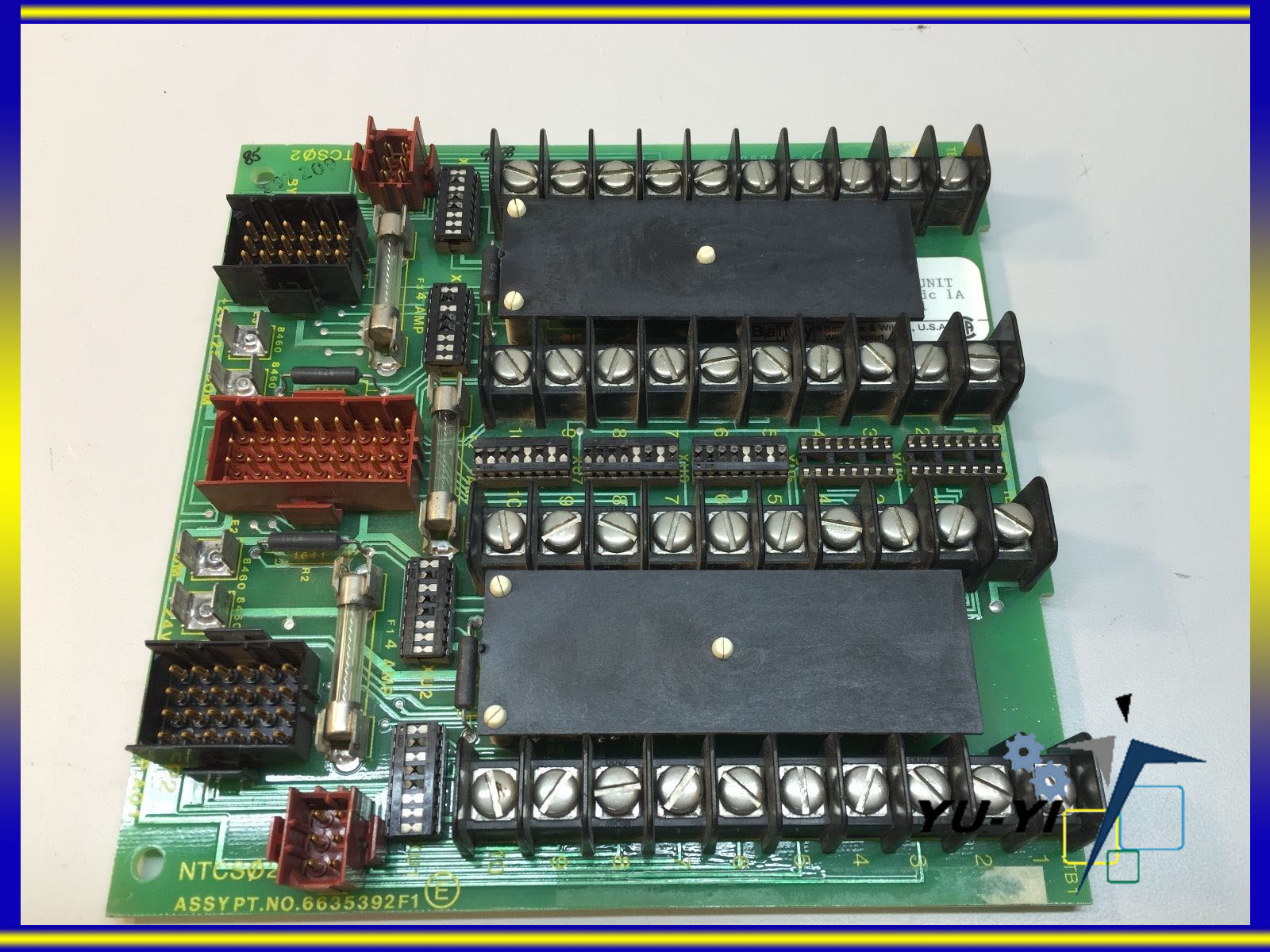 ABB Bailey Infi 90 Net 90 Control Module NTCS02 - 裕益科技自動化設備可程式編碼器PLC分散式 ...