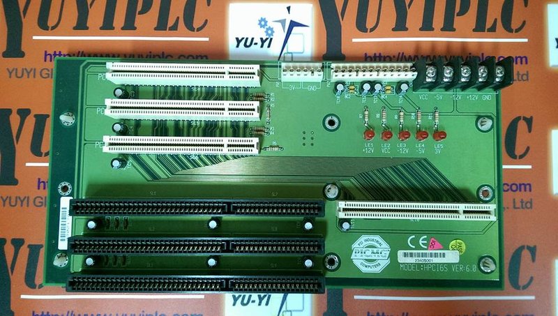 ADLINK BACKPLANE HPCI6S - 裕益科技自動化設備可程式編碼器PLC分散式控制系統DCS