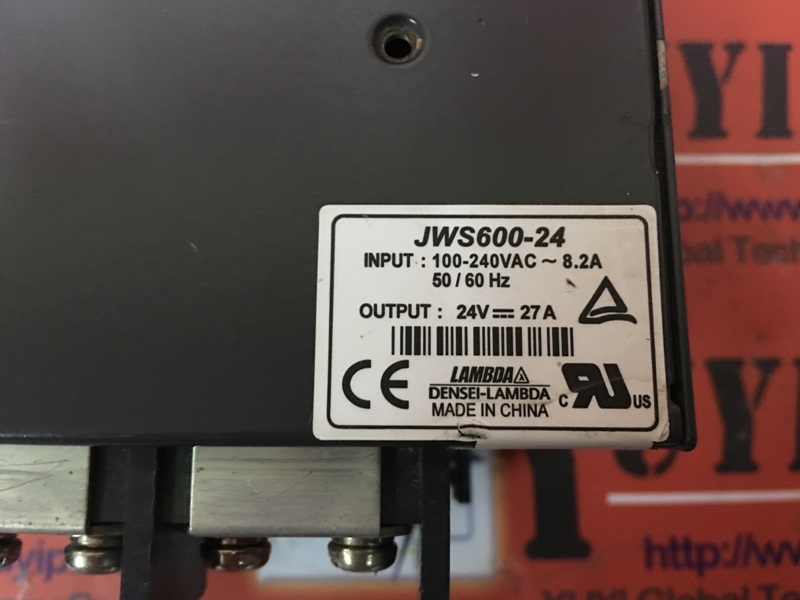 DENSEI-LAMBDA JWS600-24 - PLC DCS SERVO Control MOTOR POWER SUPPLY IPC ...