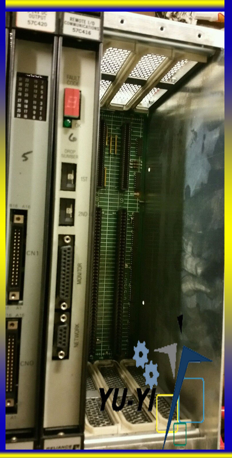 Reliance automax power distribution center 801596-71R - PLC DCS SERVO ...