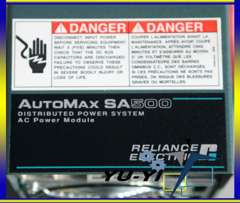 Reliance AutoMax SA 500 AC power module servo amplifier 615055-1S - 裕益 ...