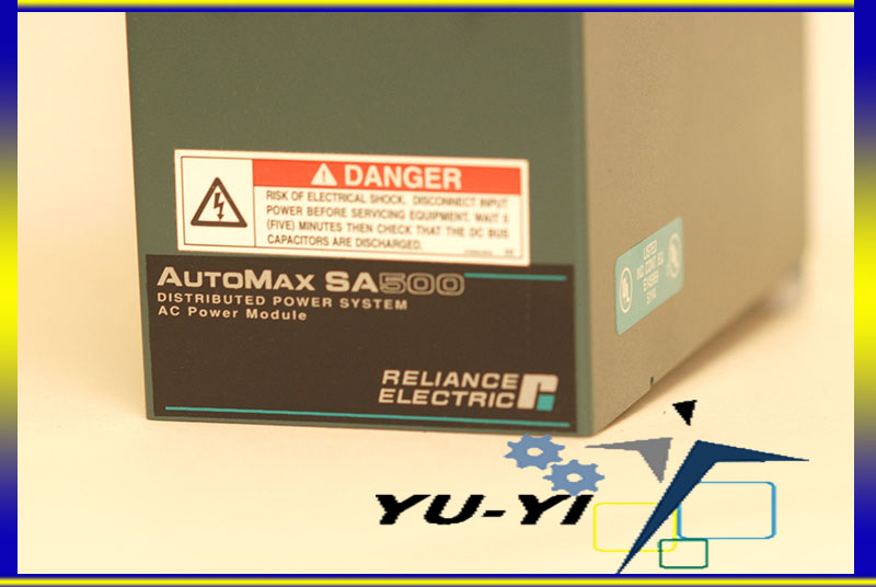 Reliance Automax SA500 AC Power Module - 裕益科技自動化設備可程式編碼器PLC分散式控制系統DCS