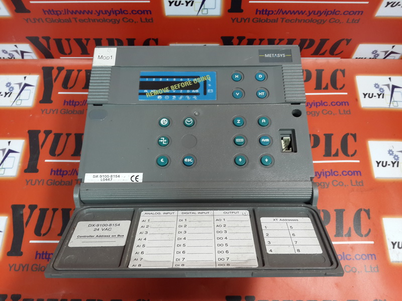 JOHNSON CONTROLS DX-9100-8154 - 裕益科技自動化設備可程式編碼器PLC分散式控制系統DCS
