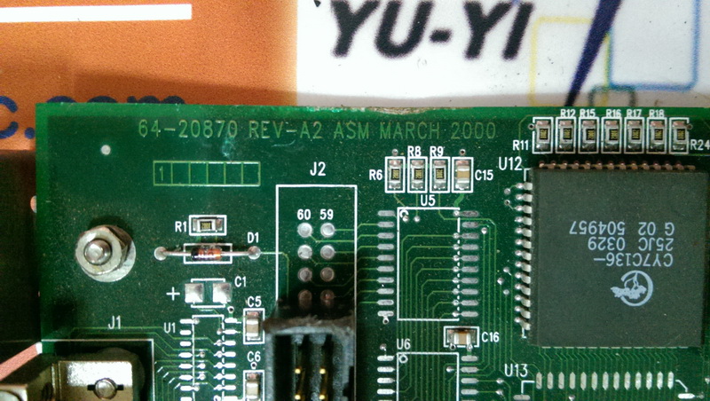 ASM BOARD REV.A2 64-20870 03-20870-14 - 裕益科技自動化設備可程式編碼器PLC分散式控制系統DCS