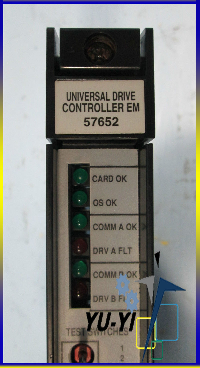 Reliance Electric 57652-A Universal Drive Controller Module 57652A PLC ...