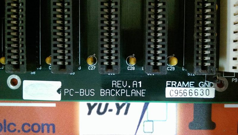 ADVANTECH REV.A1 BACKPLANE PC-BUS - PLC DCS SERVO Control MOTOR POWER ...