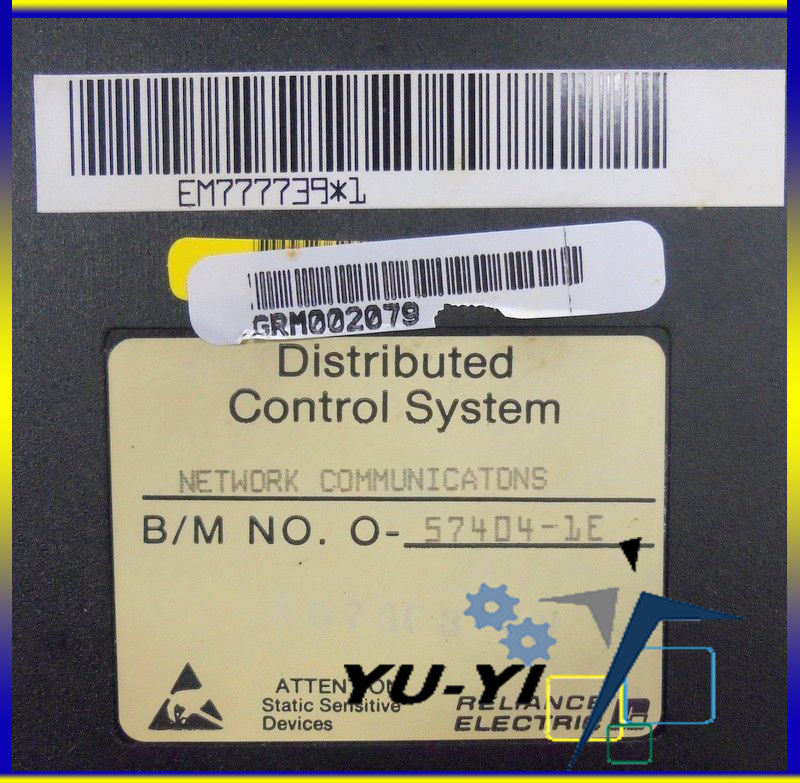 RELIANCE ELECTRIC AUTOMAX NETWORK COMMUNICATIONS MODULE O-57404-1E - 裕益 ...