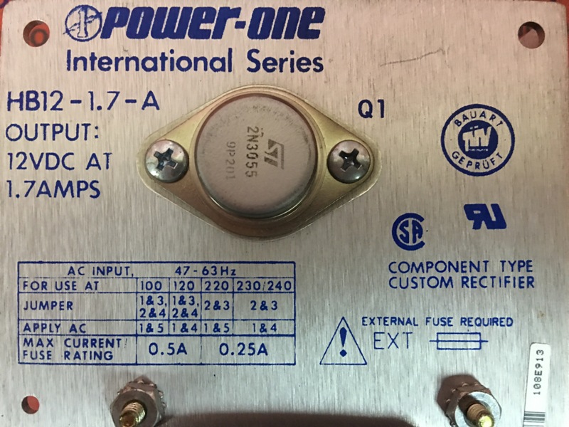 POWER-ONE HB12-1.7-A INTERNATIONAL SERIES - 裕益科技自動化設備可程式編碼器PLC分散式控制系統DCS