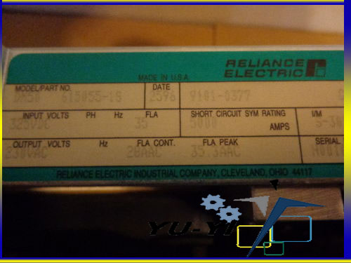 Reliance Electric DM-50 AutoMax SA 500 AC Power Module 615055-1S - 裕益科技 ...