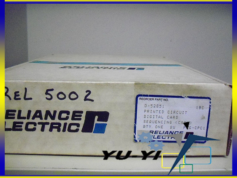 Reliance Electric printed circuit card Part 0-52851 - 裕益科技自動化設備可程式編碼器 ...