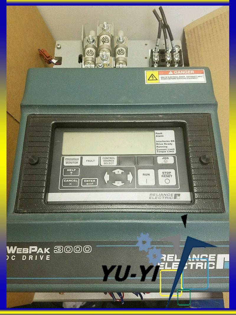 RELIANCE ELECTRIC WEBPAK 3000 DC DRIVE - 裕益科技自動化設備可程式編碼器PLC分散式控制系統DCS