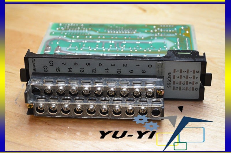 RELIANCE SHARK PLC AUTOMAX 120V OUTPUT MODULE 45C965 - 裕益科技自動化設備可程式編碼器 ...