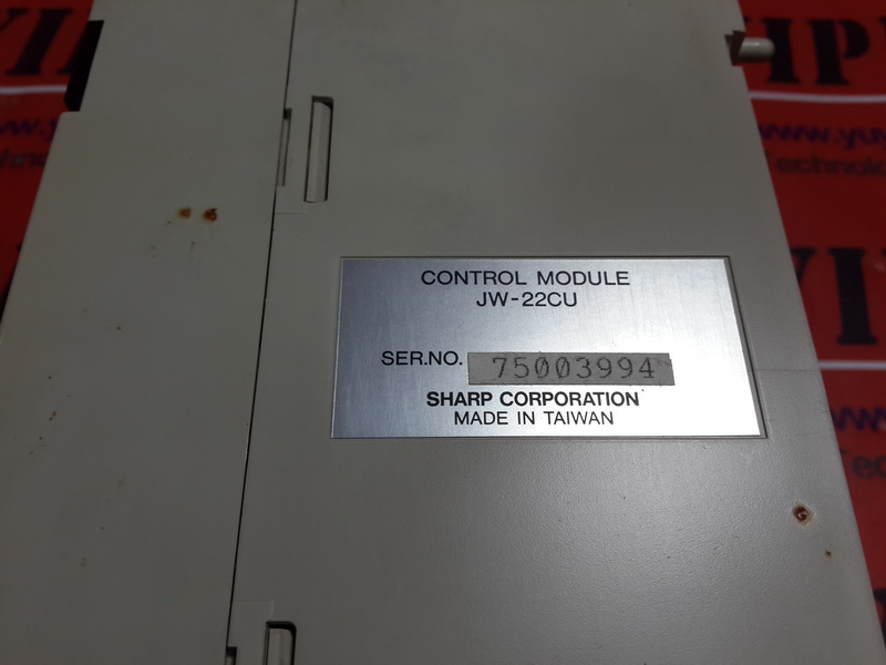 SHARP JW-22CU CONTROL MODULE - 裕益科技自動化設備可程式編碼器PLC分散式控制系統DCS