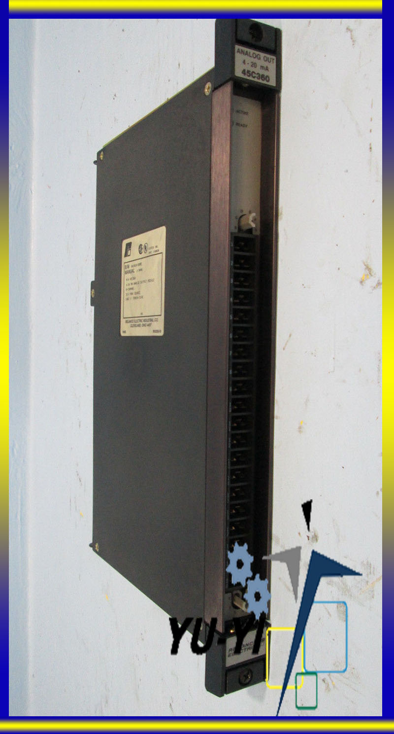 Reliance Electric 45C360 45C-360 45 C Analog Out 4-20mA PLC 802820 ...