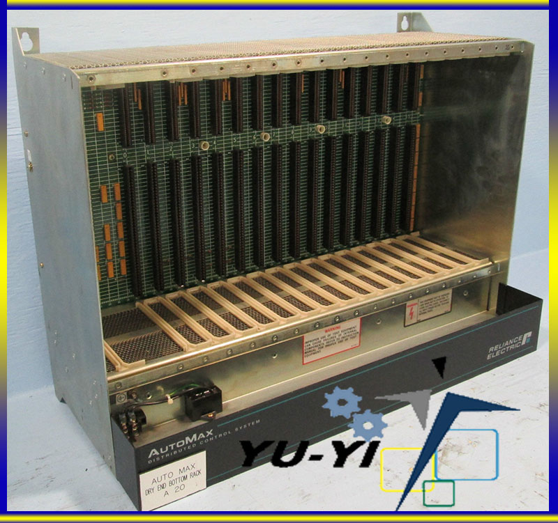 Reliance Electric 57C331A 16 Slot Rack AutoMax PLC Chassis 803456-8RA ...