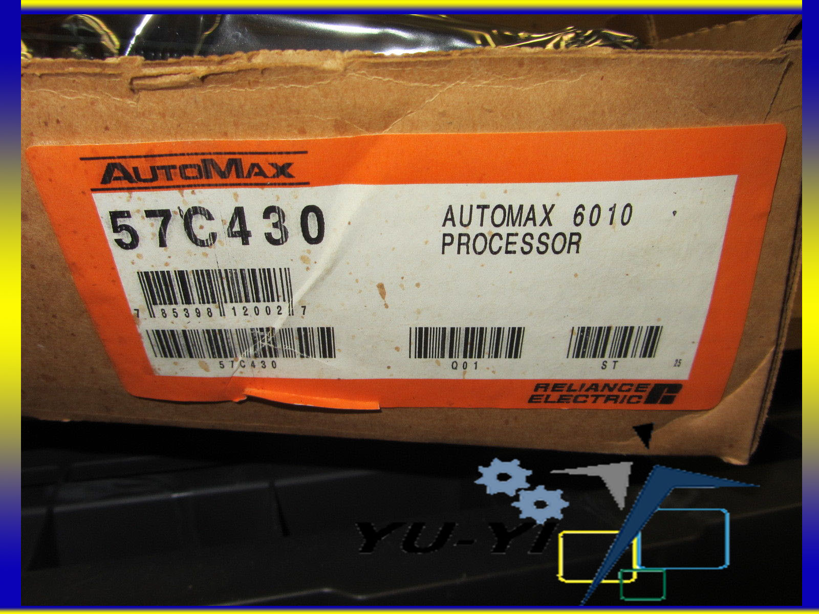 Reliance Electric 57C430A Automax 6010 Processor 57C430 - 裕益科技自動化設備可程式 ...