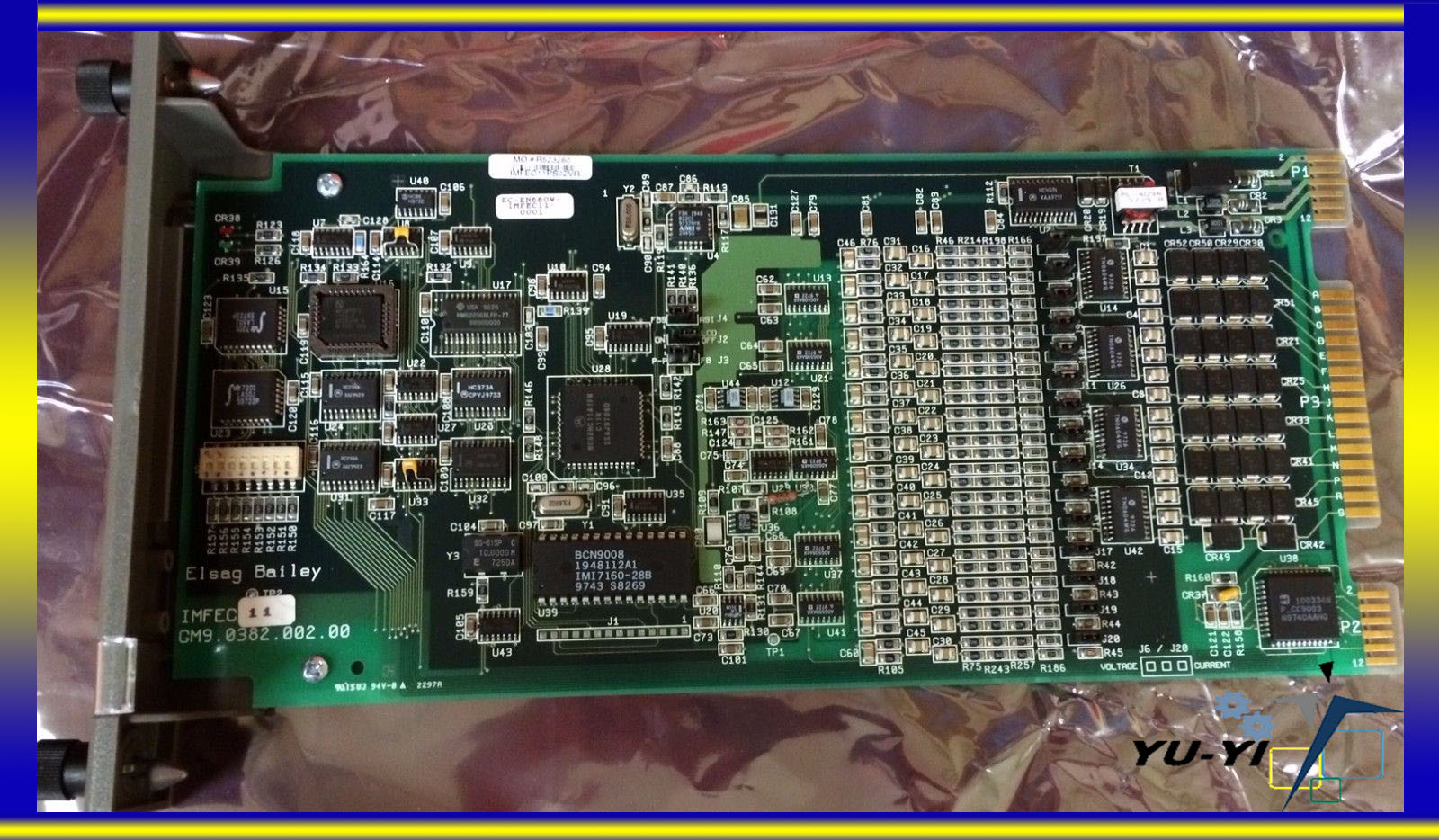 Bailey Controls infi 90 Model IMFEC11 Analog Input Module - PLC DCS ...