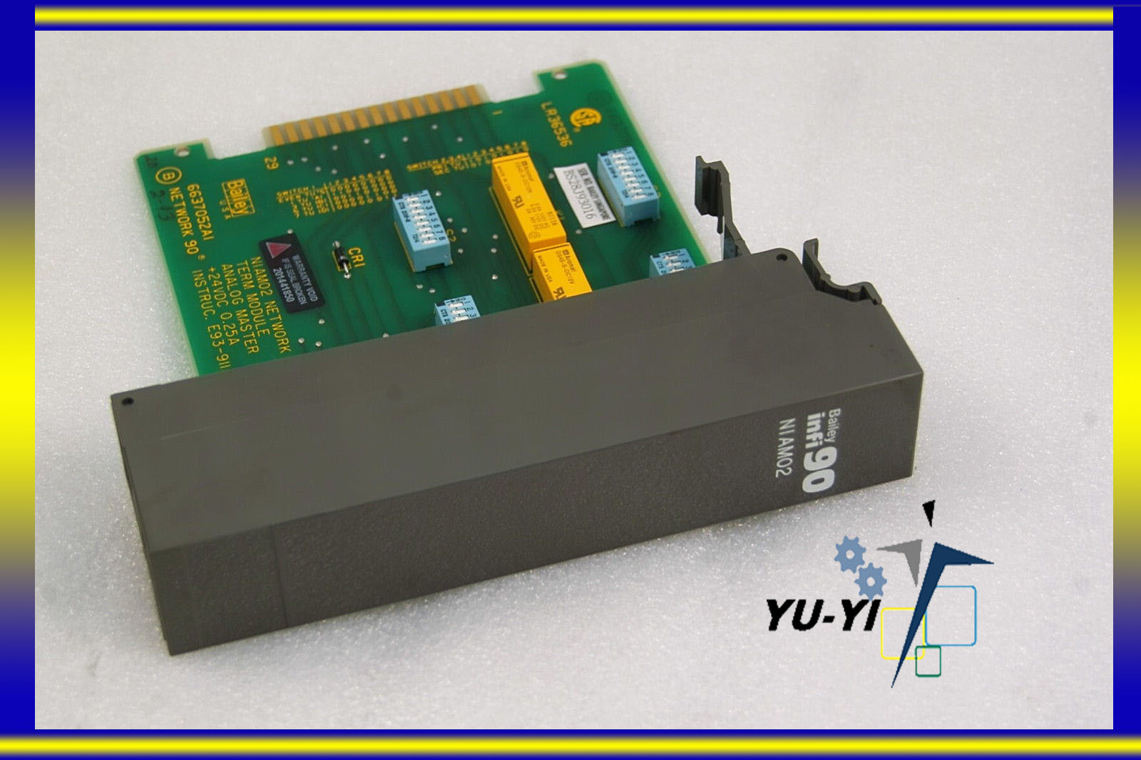 BAILEY CONTROLS INFI 90 NIAM02 - 裕益科技自動化設備可程式編碼器PLC分散式控制系統DCS