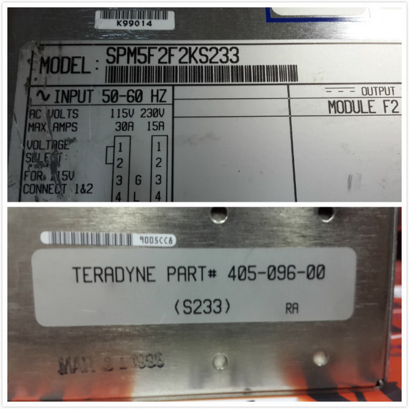 POWER ONE SPM5F2F2KS233 /405-096-00 (S233) - PLC DCS SERVO Control ...