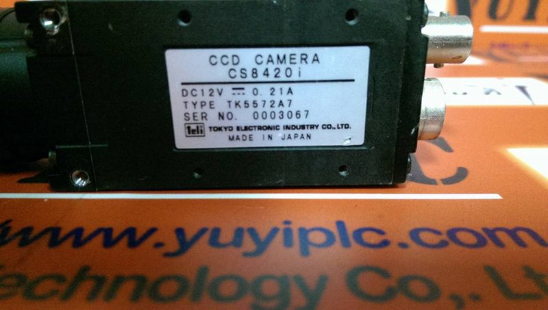 TELI CS8420I CCD CAMERA TK5572A7 - 裕益科技自動化設備可程式編碼器PLC分散式控制系統DCS