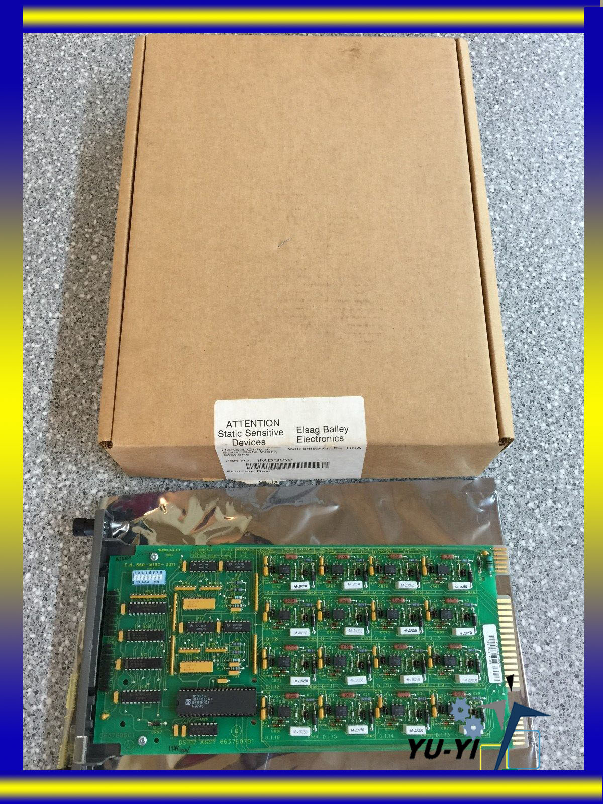 BAILEY INFI 90 DIGITAL INPUT MODULE IMDS102 - 裕益科技自動化設備可程式編碼器PLC分散式控制系統DCS