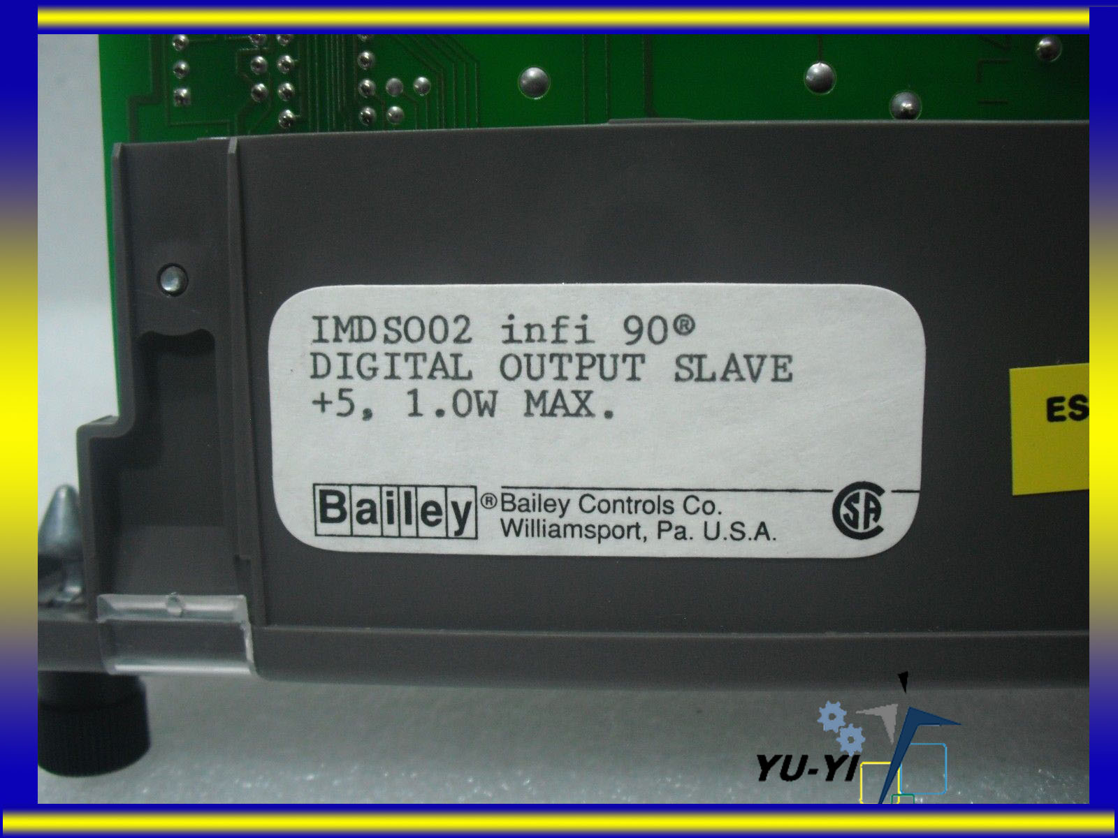Bailey infi 90 IMDS002 Digital Output Slave - PLC DCS SERVO Control ...