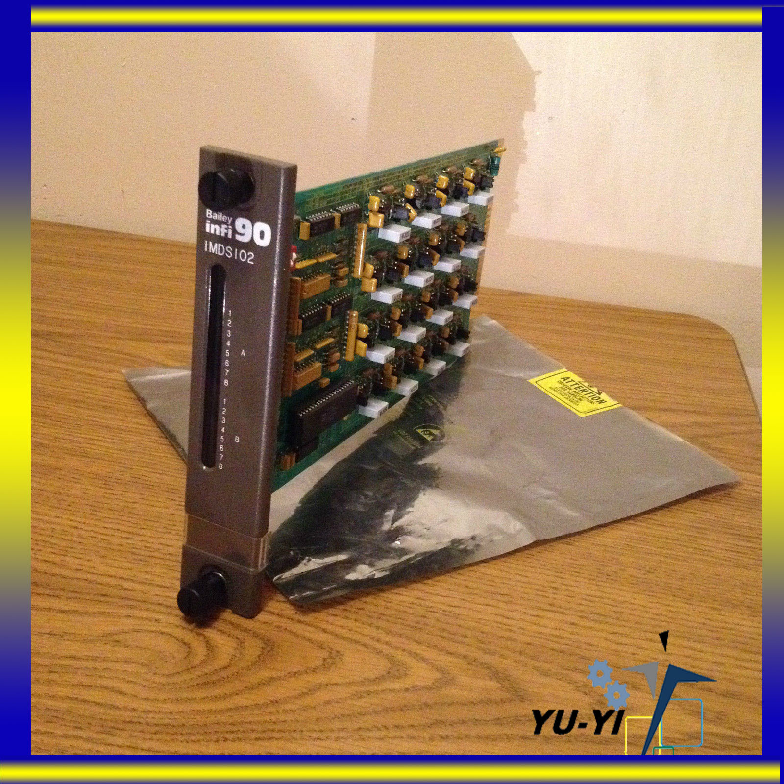 BAILEY INFI 90 IMDSI02 DIGITAL INPUT SLAVE MODULE - PLC DCS SERVO ...