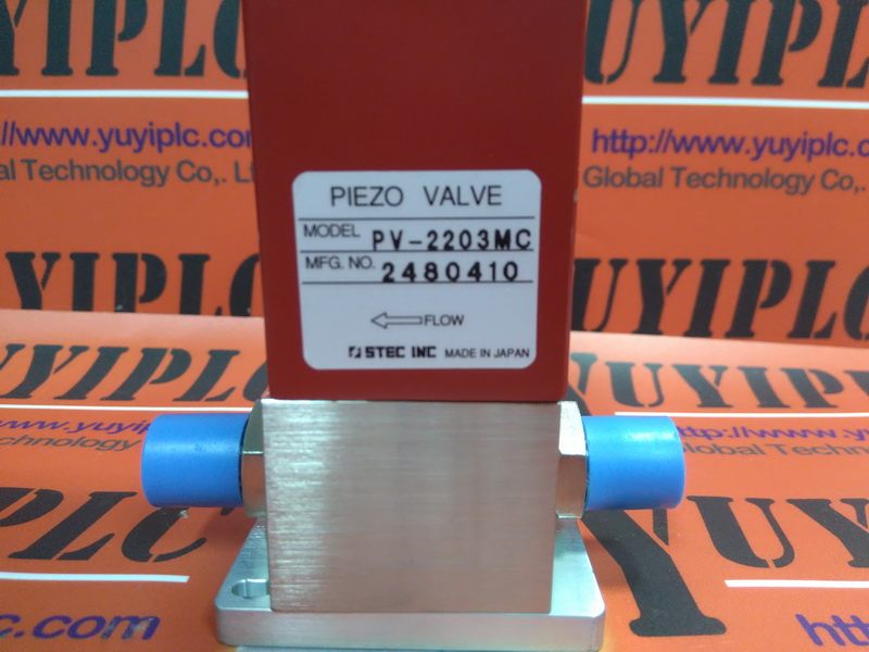 STEC INC PIEZO VALVE PV-2203MC PV-2000 - 裕益科技自動化設備可程式編碼器PLC分散式控制系統DCS