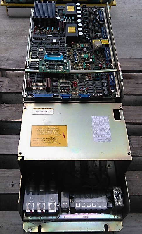 FUNUC AC SPINDLE SERVO UNIT A06B-6044-H018 - PLC DCS SERVO Control ...