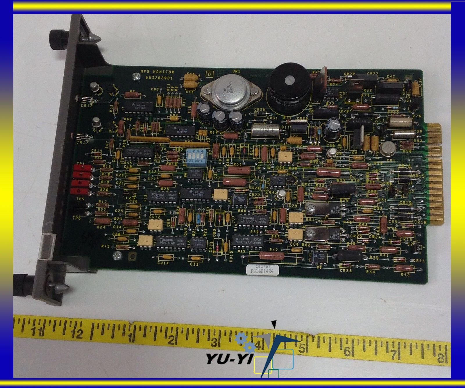 BAILEY INFI-90 BUS MONITOR MODULE 6637830E1 - 裕益科技自動化設備可程式編碼器PLC分散式控制系統DCS
