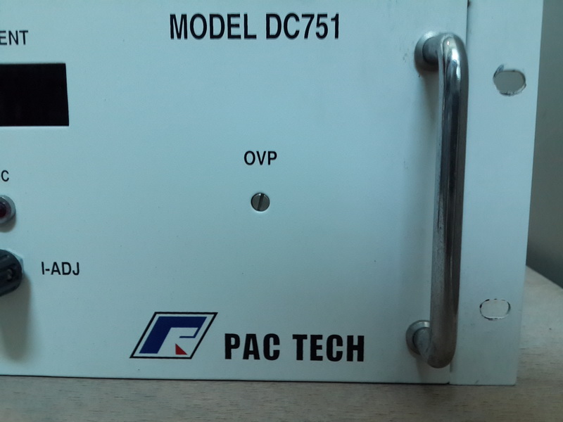 PAC TECH DC POWER SUPPLY MODEL DC751 - 裕益科技自動化設備可程式編碼器PLC分散式控制系統DCS