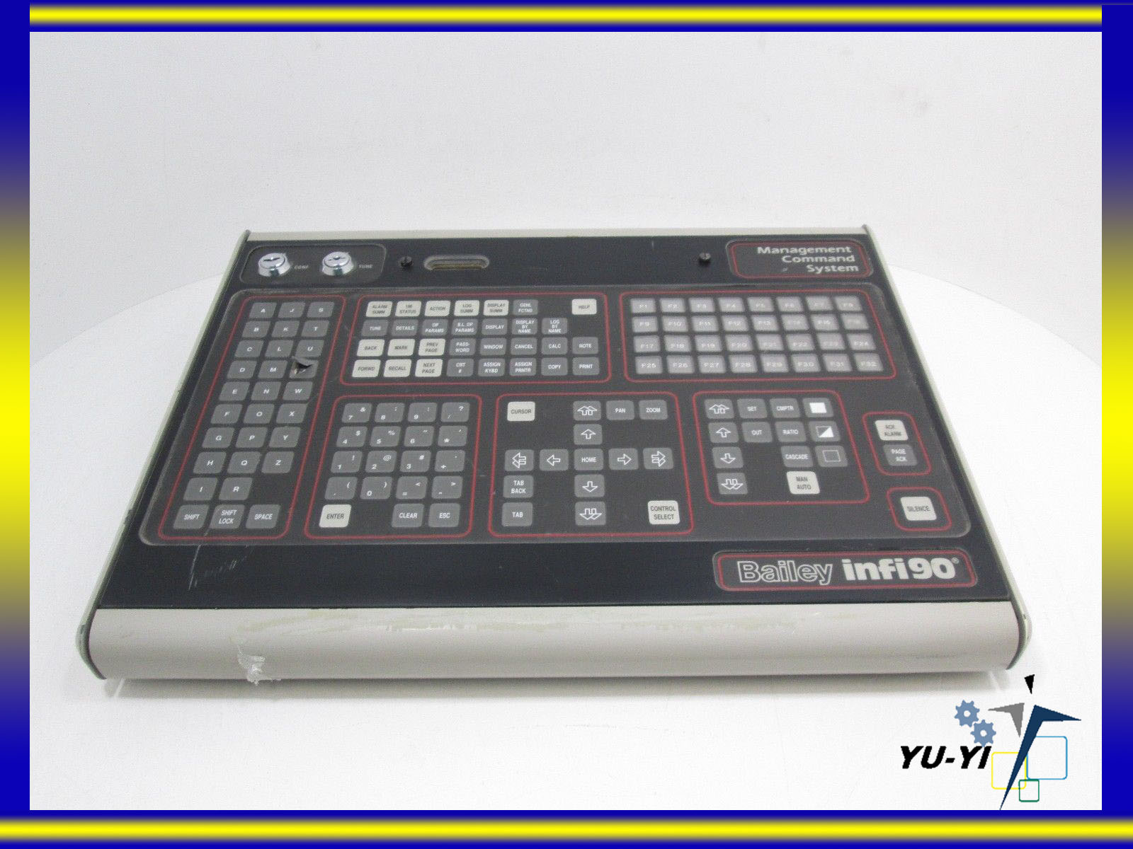 BAILEY INFI90 MANAGEMENT COMMAND SYSTEMS - PLC DCS SERVO Control MOTOR ...