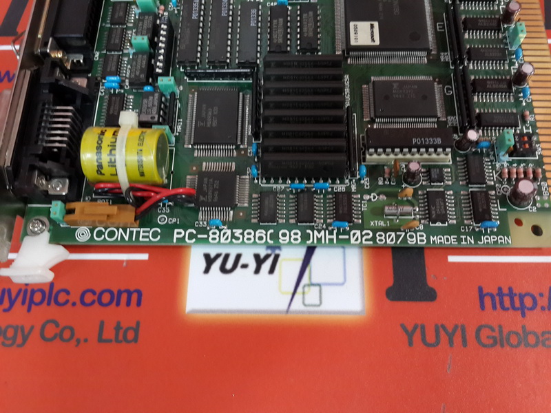 CONTEC PC-80386(98)MH-02 8079B - 裕益科技自動化設備可程式編碼器PLC分散式控制系統DCS