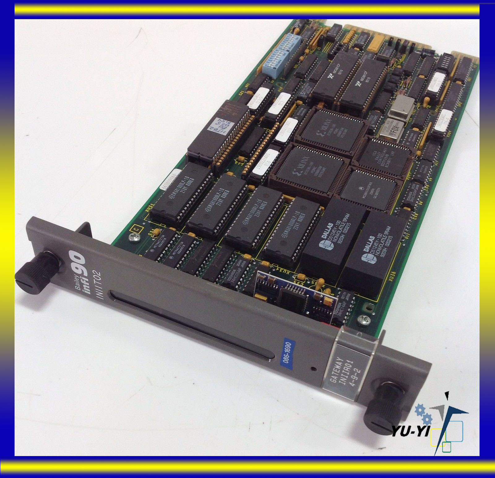 BAILEY INFI-90 TRANSFER MODULE CIRCUIT BOARD INIIT02 - PLC DCS SERVO ...