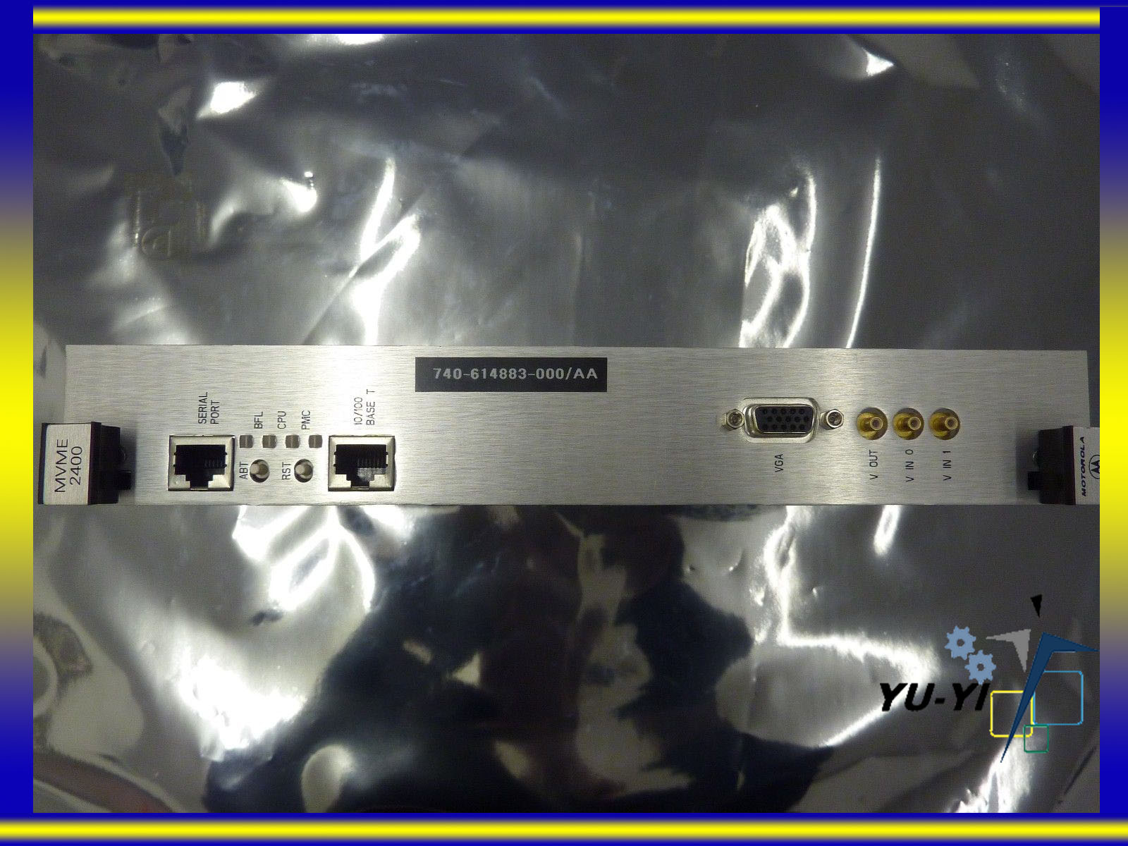 Motorola 01-W3394F15C MVME 2400 PCB Card KLA-Tencor 740-614883-000 - 裕益 ...