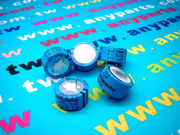NEC/TOKIN AMERICA 電容器 FT0H105ZF Memory Back-Up Super Capacitors 5.5V 1 ...