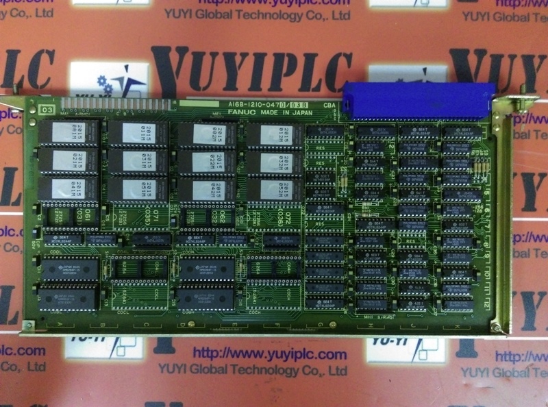 Fanuc A16B-1210-0470/03B ROM/RAM Board - 裕益科技自動化設備可程式編碼器PLC分散式控制系統DCS