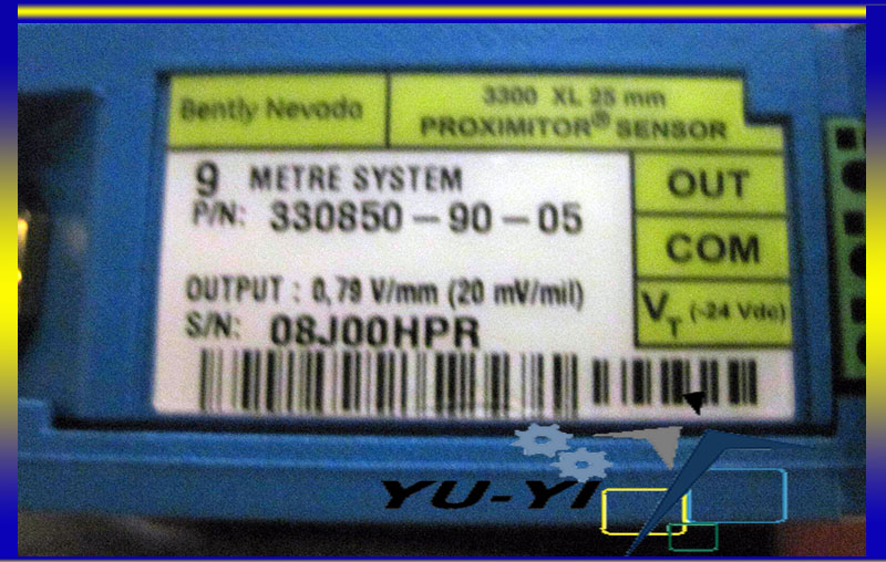BENTLY NEVADA 330850-90-05 3300 XL 22mm 9 PROXIMITOR SENSOR 25mm ...