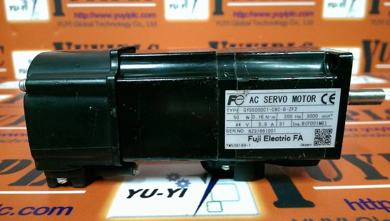 FUJI AC SERVO MOTOR GYS500DC1-C8C-B-ZF2 - PLC DCS SERVO Control MOTOR ...