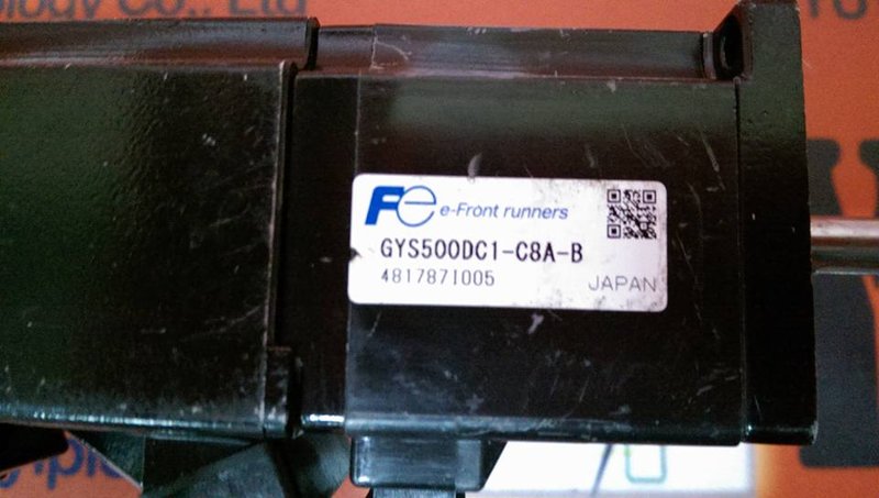 FUJI AC SERVO MOTOR GYS500DC1-C8A-B - PLC DCS SERVO Control MOTOR POWER ...