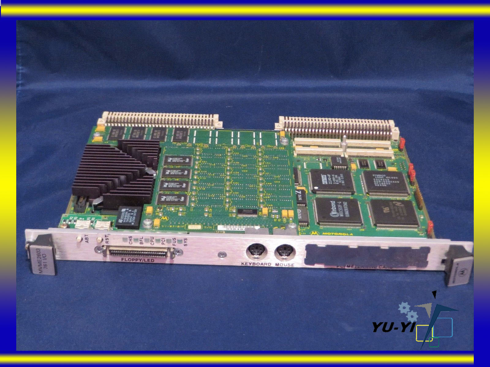 Motorola Mainframe Processor MVME2603 761 IO - PLC DCS SERVO Control ...