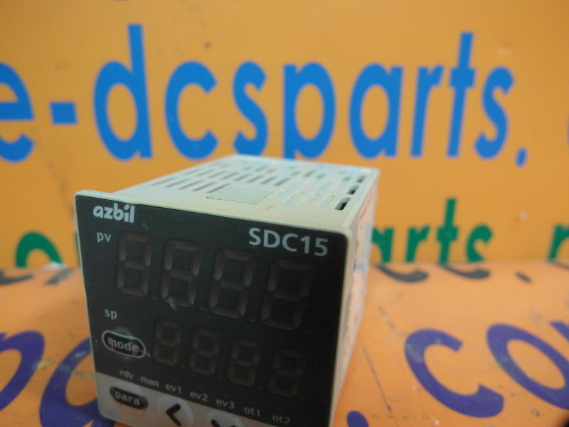 YAMATAKE AZBIL SDC15 / C15TC0LA0000 溫度控制器 - 裕益科技自動化設備可程式編碼器PLC分散式控制系統DCS