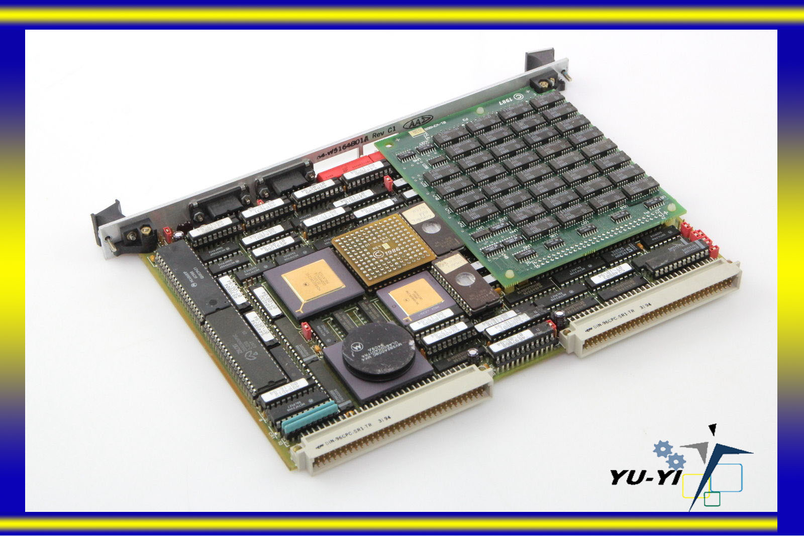 Motorola MVME 135-1 cpu board - PLC DCS SERVO Control MOTOR POWER ...