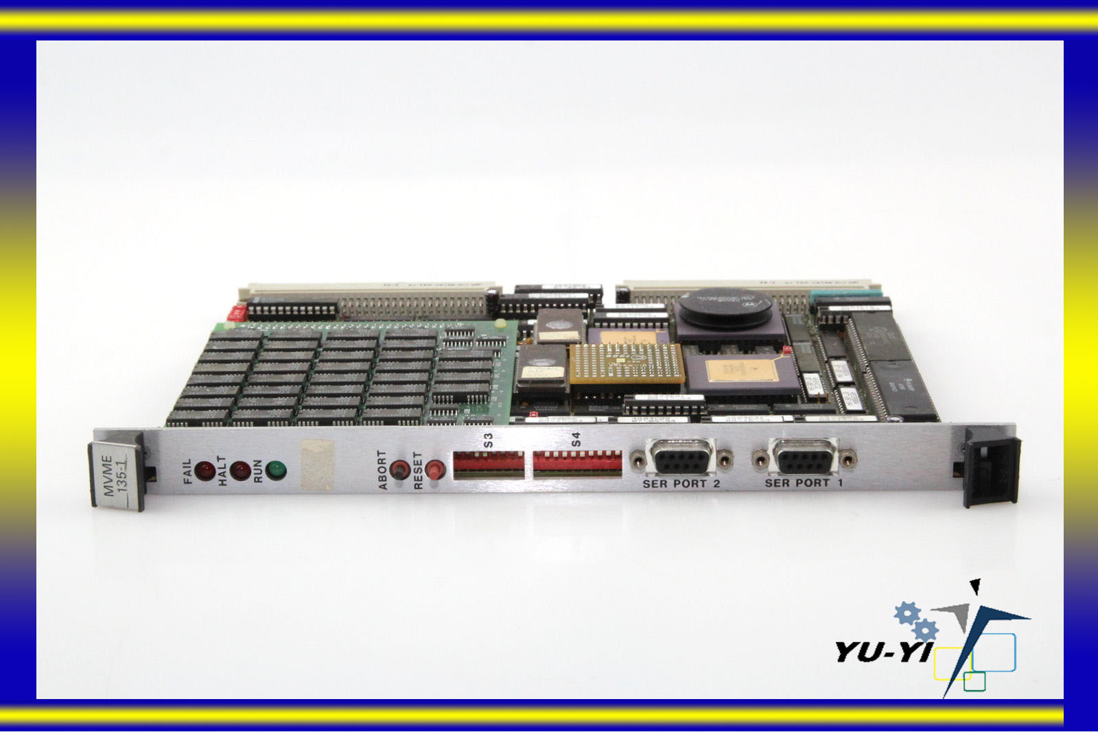 Motorola MVME 135-1 cpu board - 裕益科技自動化設備可程式編碼器PLC分散式控制系統DCS