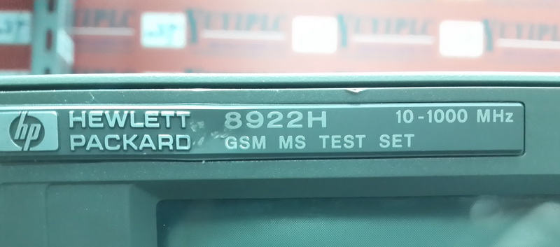 HP 8922H GSM MS TEST SET - 裕益科技自動化設備可程式編碼器PLC分散式控制系統DCS
